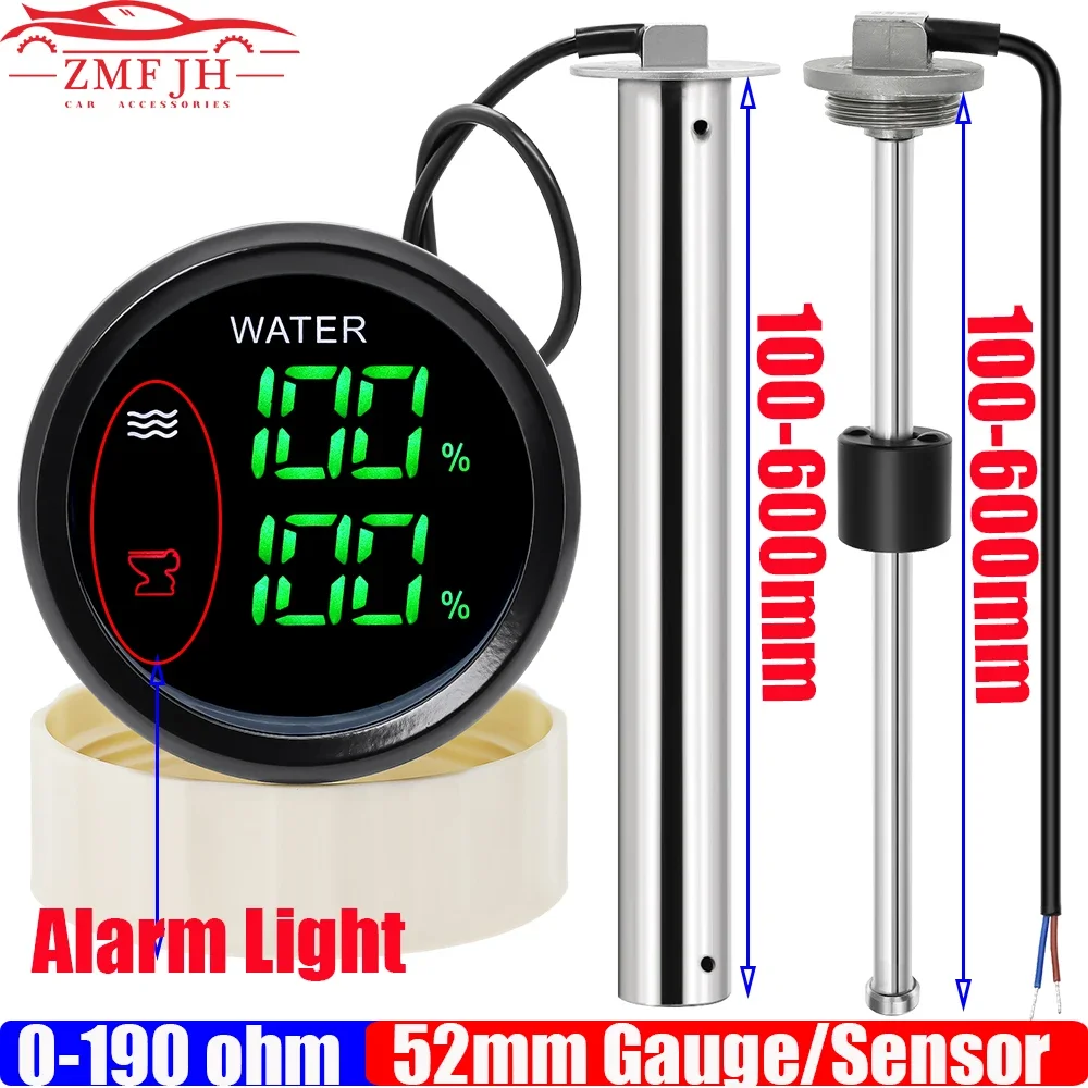 Digital-Dual-Gauge-with-Alarm-52MM-Water-Level-Sewage-Level-Meter-for ...