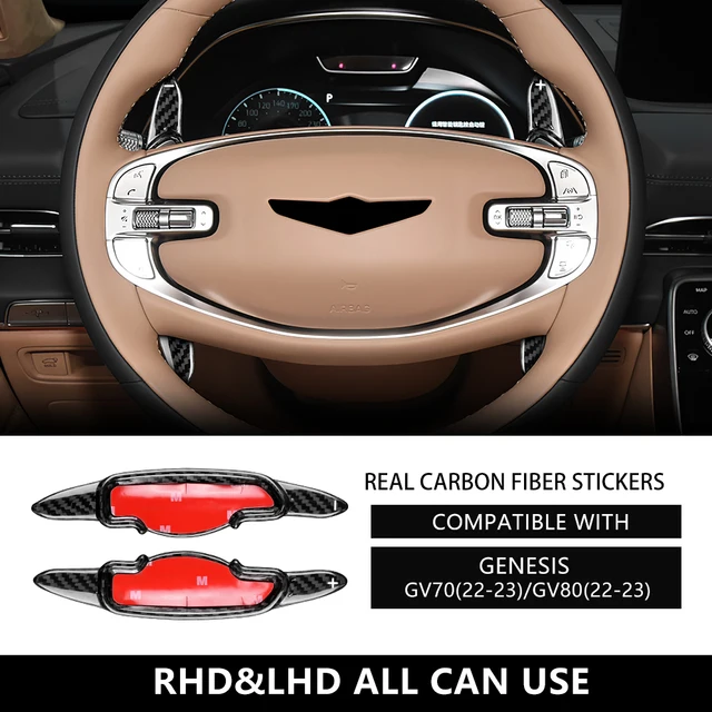 Real Hard Carbon Fiber For Hyundai Genesis GV70 GV80 2022 2023 Car ...