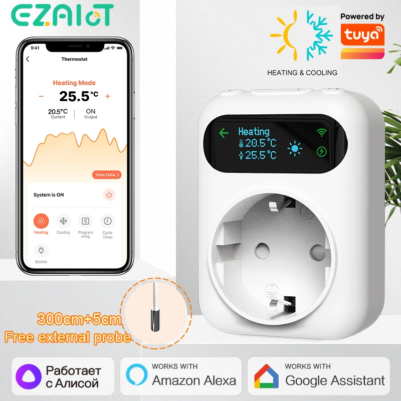 Tuya-WIFI-Digital-Thermostat-Socket-16A-Outlet-Plug-Remote-Temperature-Controller-Timer-Switch ...