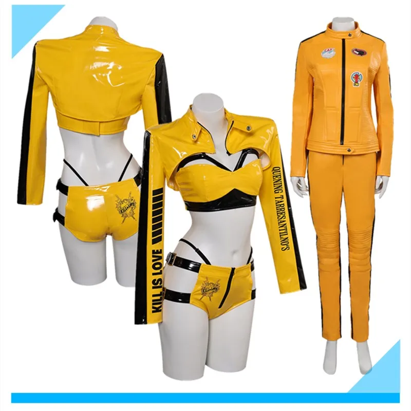 Disguise Kill Cosplay Bill The Bride Costume Adult Women Jacket Coat ...