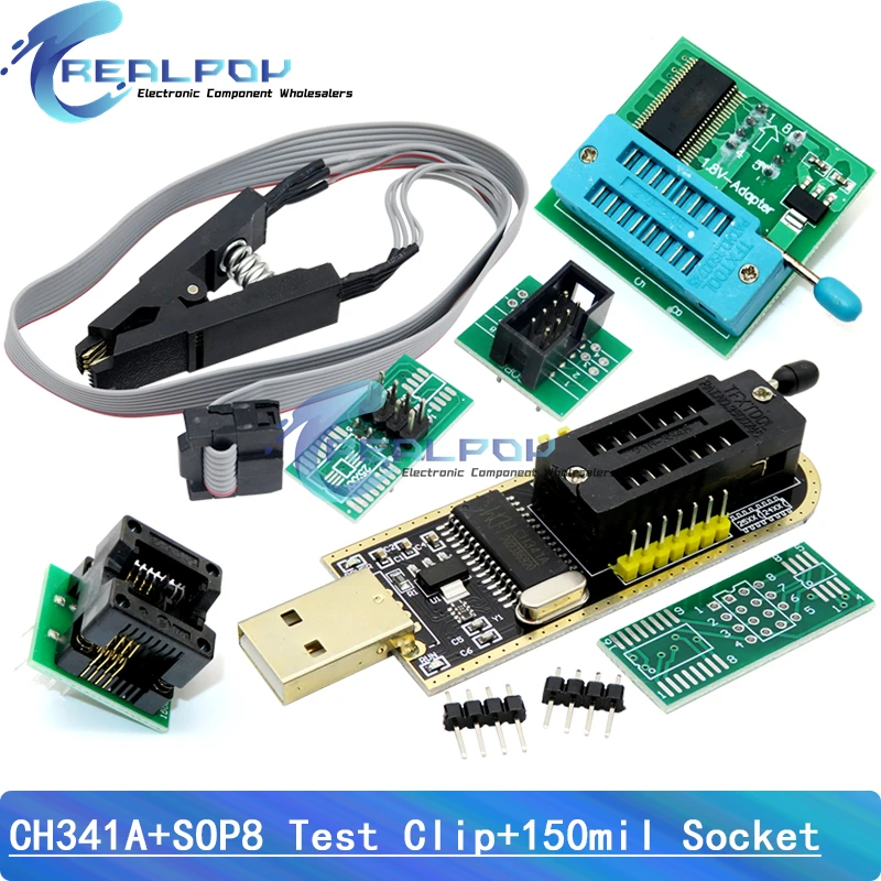 Adapter-programatora-CH341A-adapter-SOIC8-klips-SOP8-z-kablem-adapter-1 ...