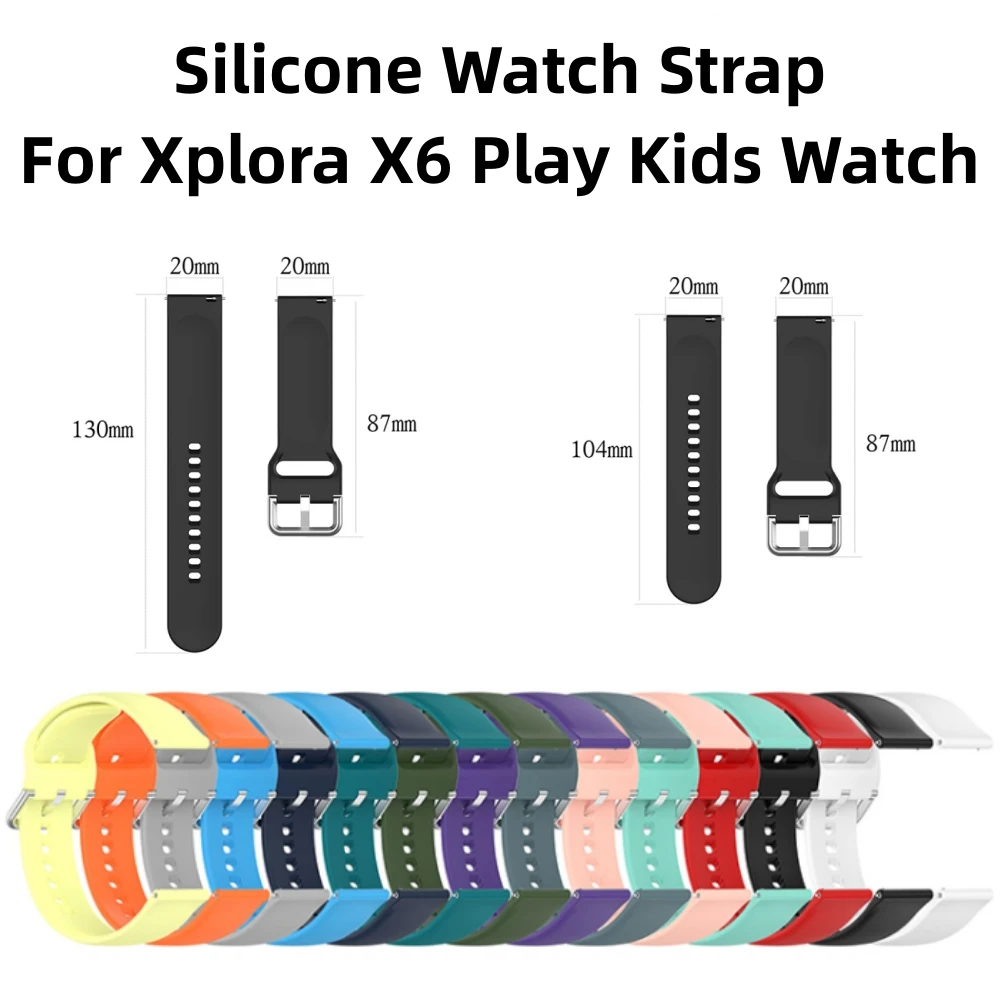 Silicone-Watchbands-for-Xplora-X6-Play-Kids-Watch-Replacement-Parts ...