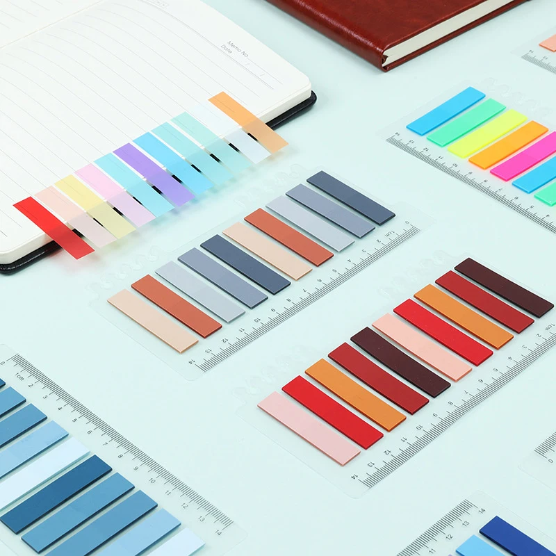 200pcs-Transparent-Index-Note-Paper-Office-School-Supplies-Stationery ...