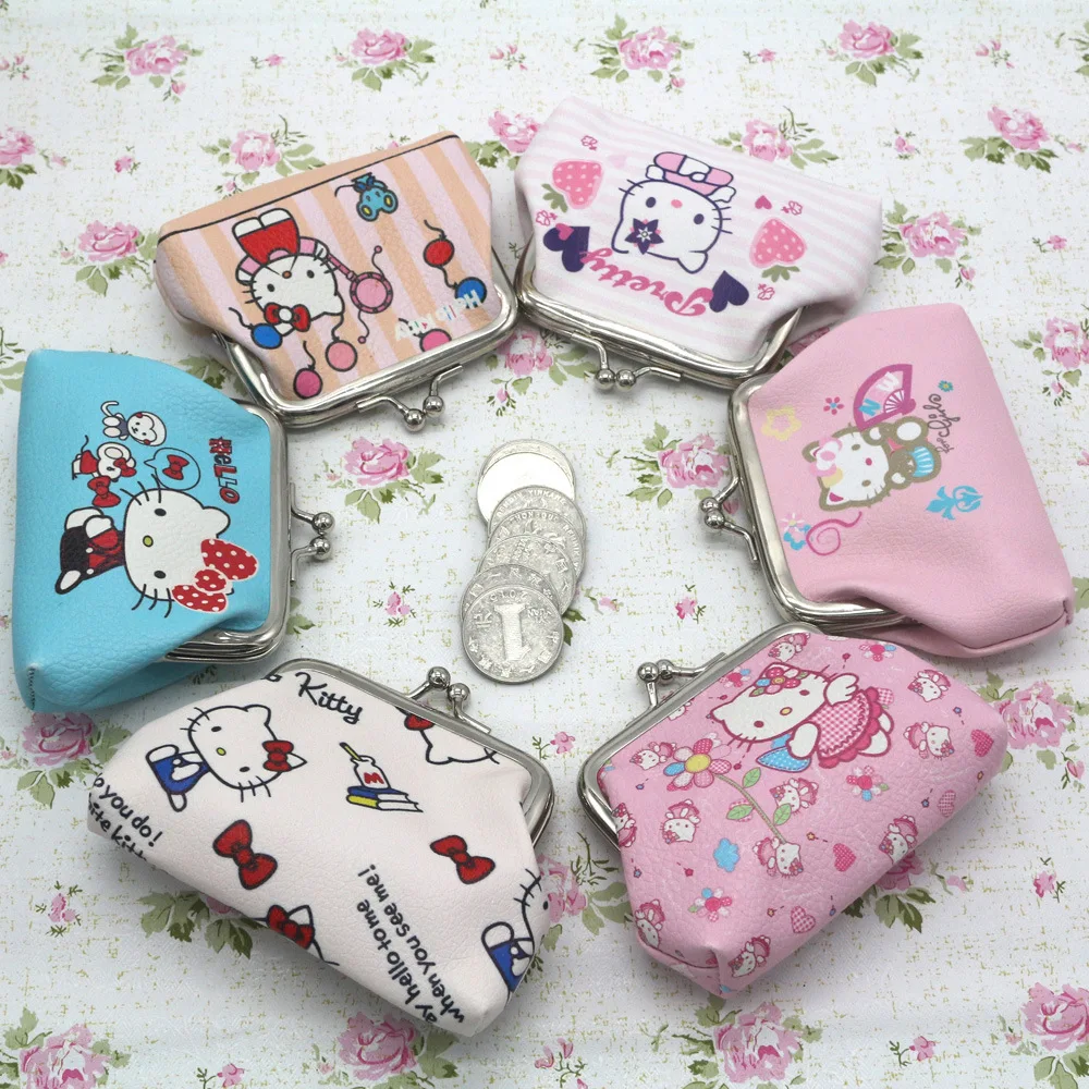 Hello-Kitty-Cartoon-Coin-Pouch-Purse-Sanrio-Creative-Small-Wallet ...