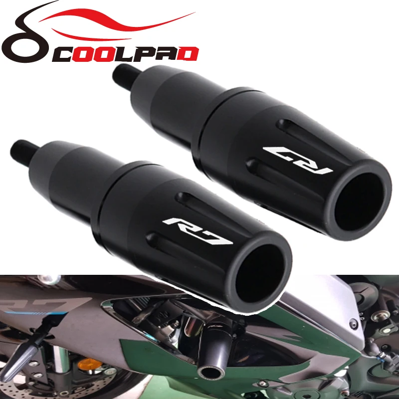 오토바이 프레임 슬라이더 YAMAHA YZF R7 2021 2022 용 충돌 보호대 Moto Falling Protection ...