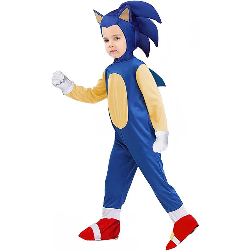 Sonic-Costume-Children-s-Cosplay-Supersonic-Mouse-Costume-Hedgehog ...