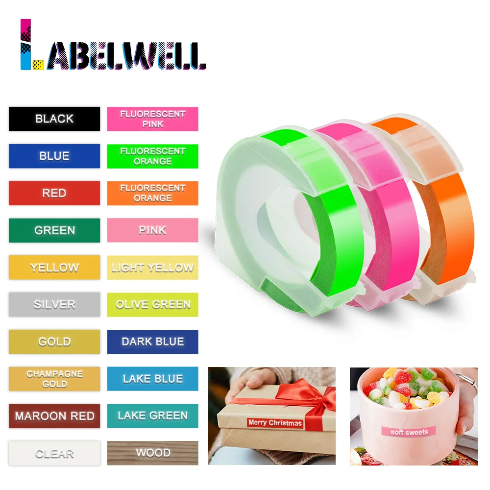 Dymo 1610 Embossing Tape | Dymo Embossing Tape 1 2 | Tape Dymo 12965 | Dymo Blue Tape - Printer ...