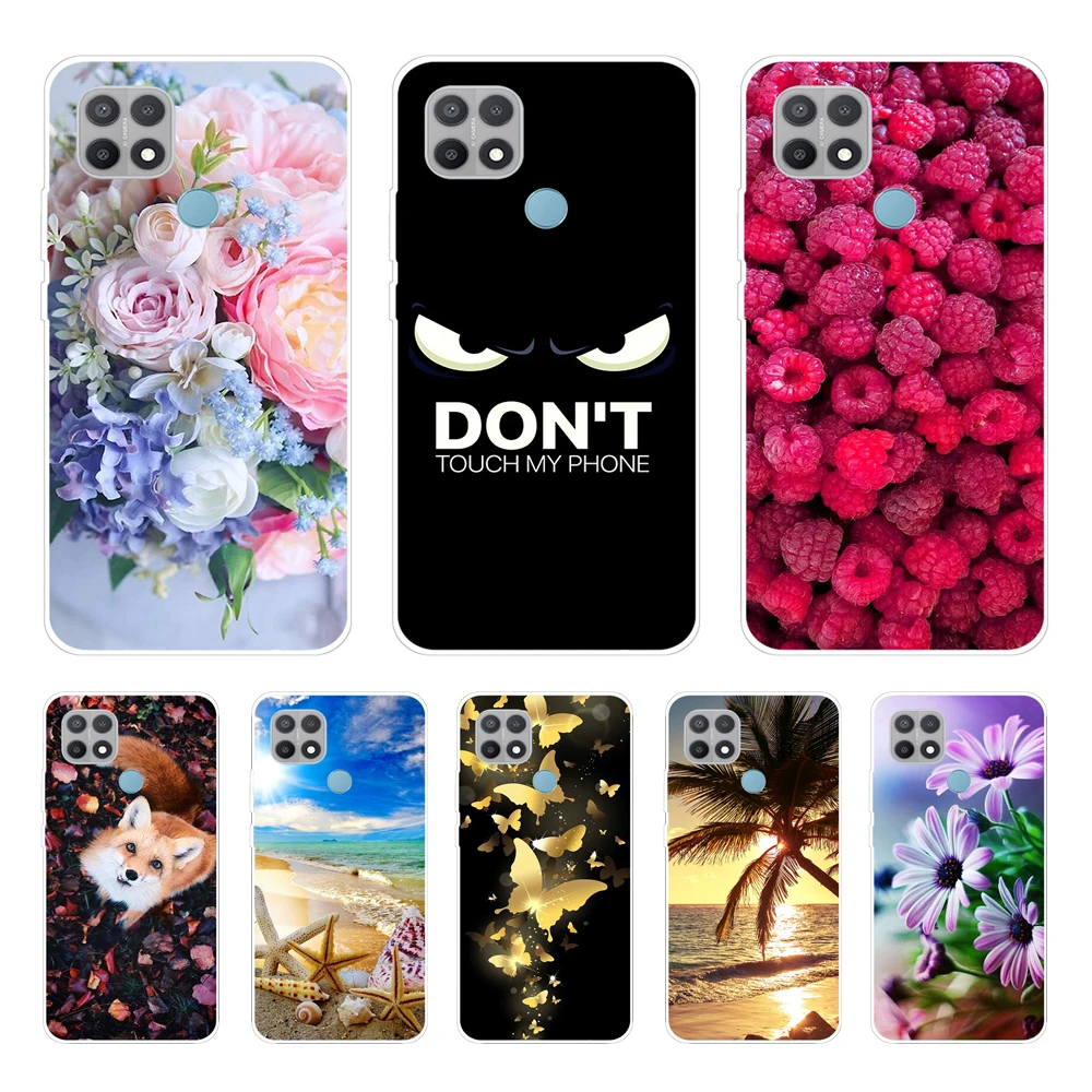 For-OPPO-A15s-Case-6-52-Cartoon-Painted-Soft-TPU-Phone-Case-For-OPPO ...