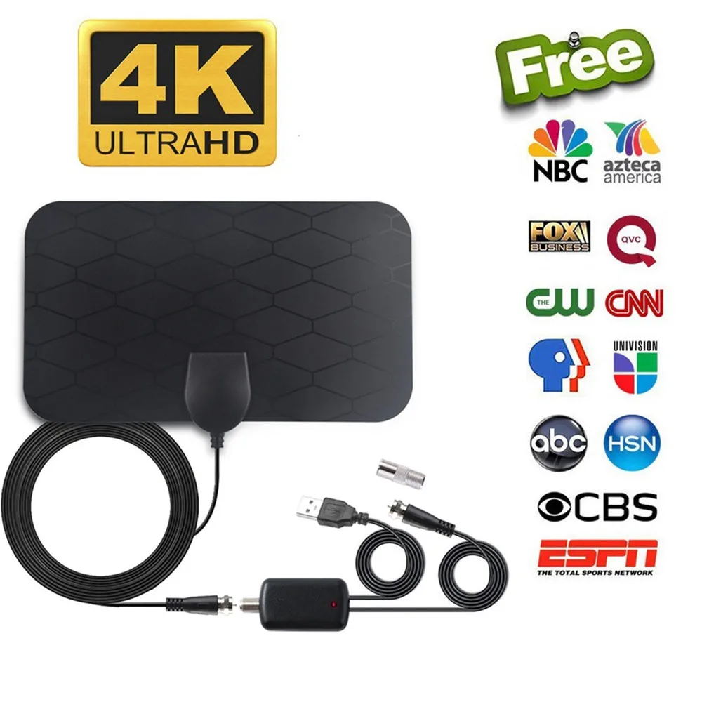 3000-Miles-4K-Digital-DVB-T2-TV-Antenna-with-amplifier-Booster-1080P ...
