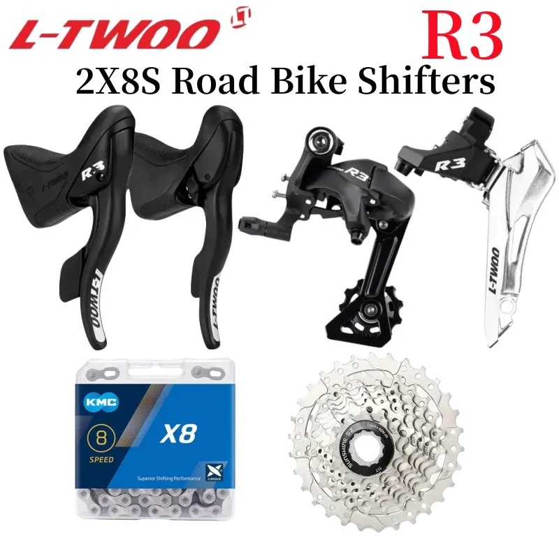 LTWOO-R3-2x8-Speed-Road-Bike-Kit-Shifter-Rear-Derailleurs-Front-Derailleurs-with-Sunshine-8S ...