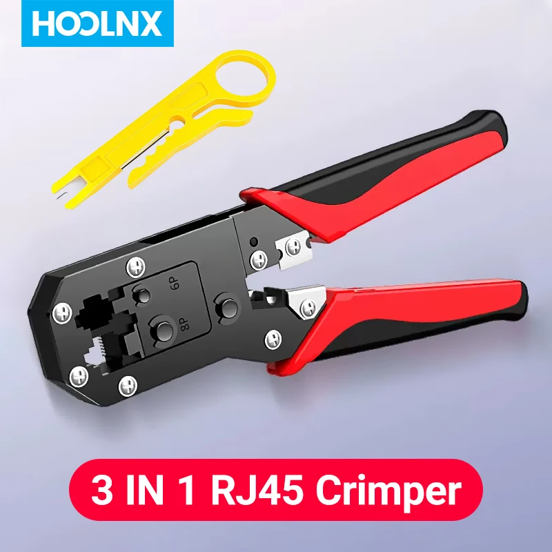 Hoolnx-RJ45-Crimping-Tool-RJ11-Crimp-Ethernet-LAN-Cable-Crimper-Cutter ...