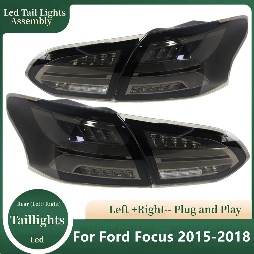 Car-Styling-For-Ford-Focus-Tail-Lights-2015-2018-Focus-Sedan-LED-Tail ...