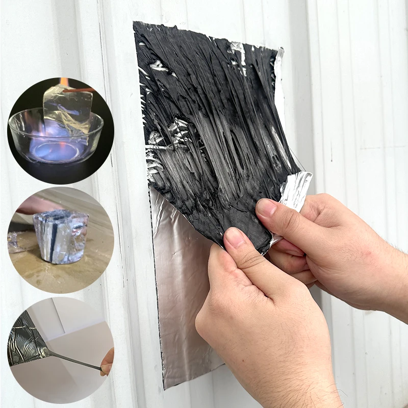 New-Butyl-Rubber-Tape-5M-High-Temperature-Resistance-Waterproof-Roof ...