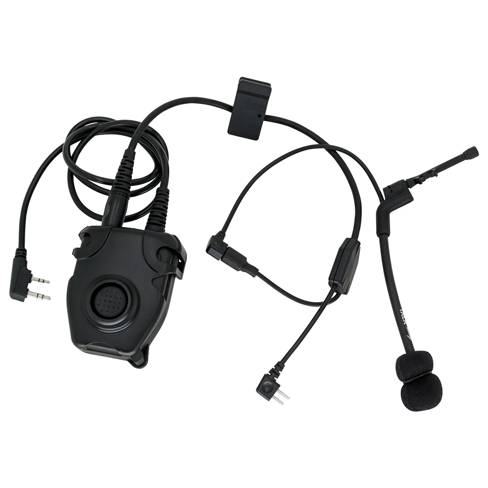TS TAC-SKY Tactical Headset Comtac Headset Microphone Y-Wire Kit ...