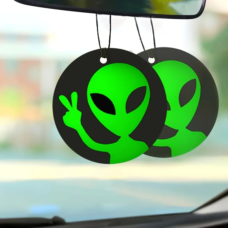 2pcs-Alien-Car-Air-Freshener-Aromatherapy-Car-Fragrance-Tablets-Perfume ...