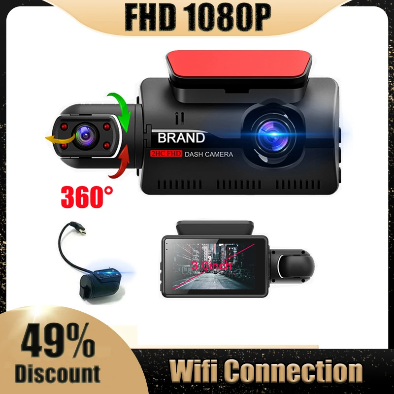 Car-Dashcam-DVR-Video-Recorder-Dual-Lens-FHD1080P-Night-Vision-3-0-Inch ...
