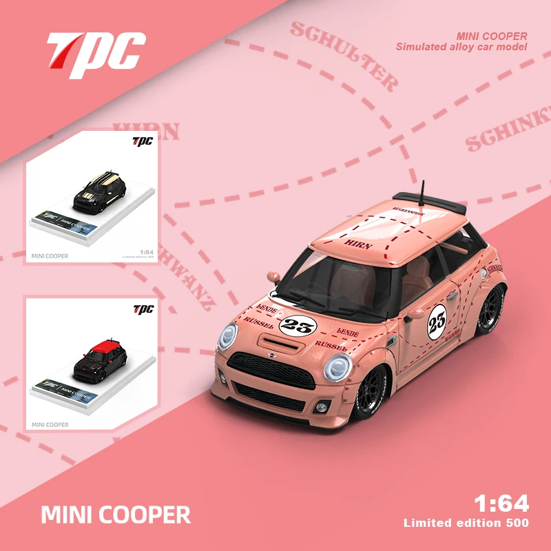 Cooper Car Pink