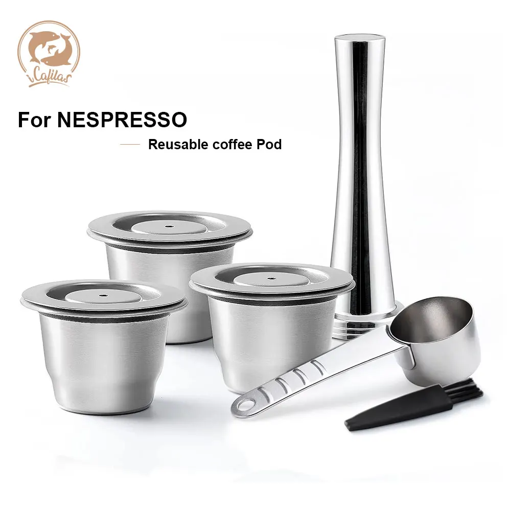 Reusable-Stainless-Steel-Capsule-for-Nespresso-fit-Essenza-Mini-Inissia ...