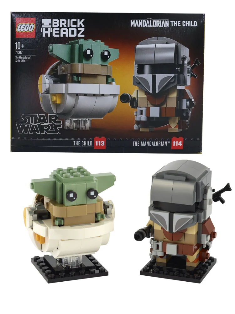 LEGO-75317-BrickHeadz-Star-Wars-The-Mandalorian-The-Child-Baby-Yoda ...