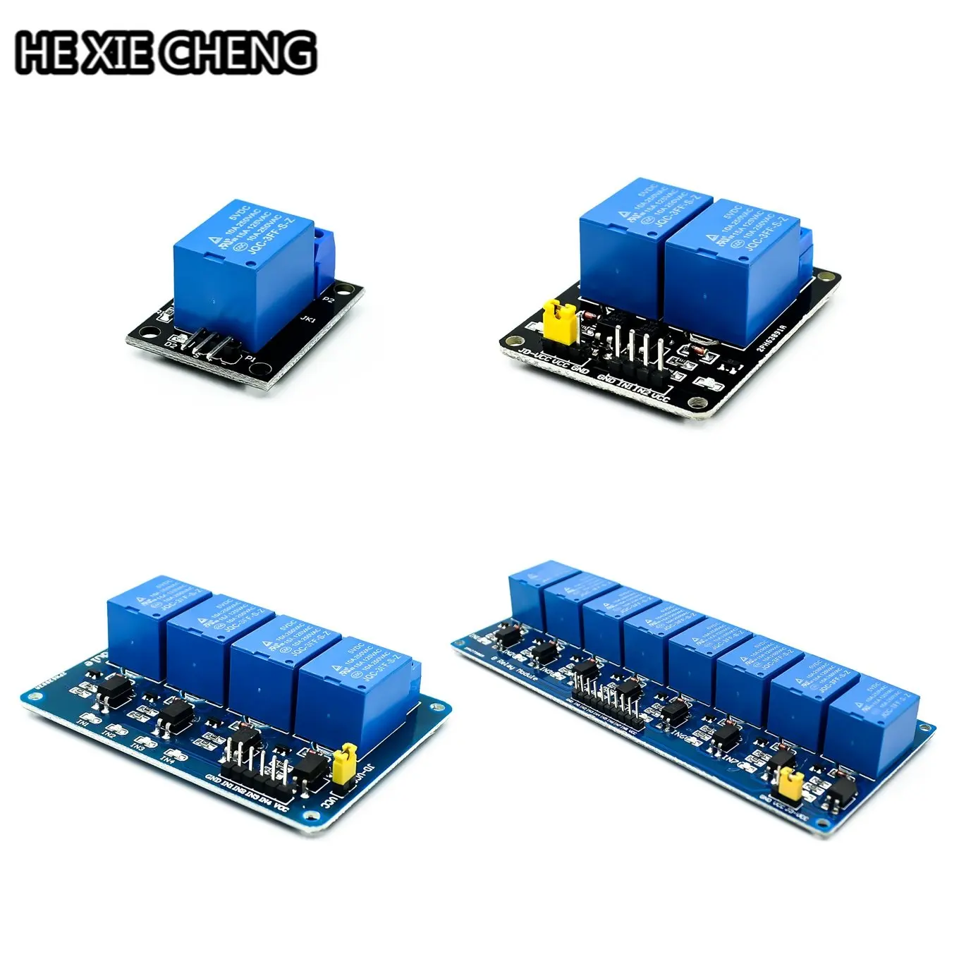 1-2-4-8-Channel-DC-5V-Relay-Module-with-Optocoupler-Low-Level-Trigger ...