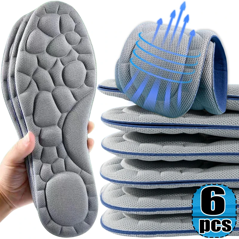 2-6pcs-5D-Massage-Insole-Women-Men-Sports-Running-Shoe-Pads-Unisex-Soft ...