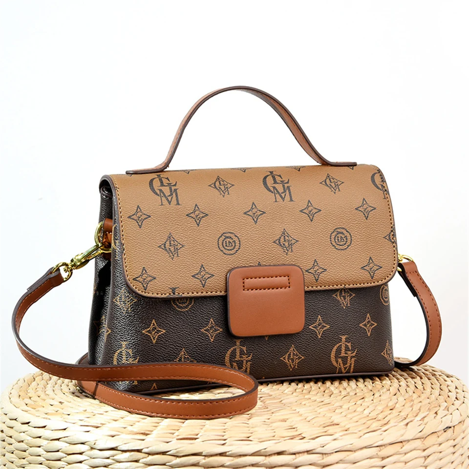 2-Layers-Small-Casual-Tote-Ladies-Hand-Bag-Leather-Luxury-Handbags ...
