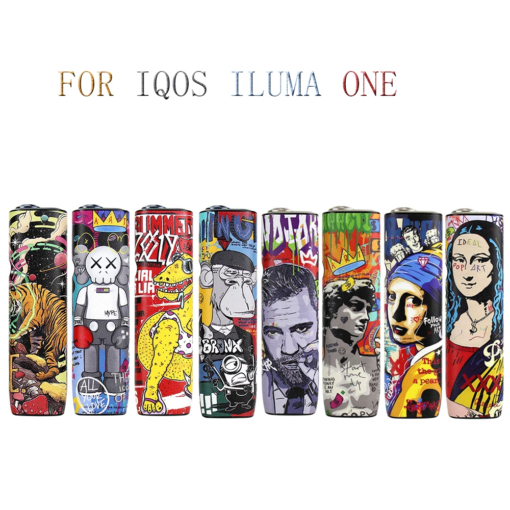New-8-Colors-Case-for-IQOS-ILUMA-One-E-cigarette-Replaceable-Leather ...