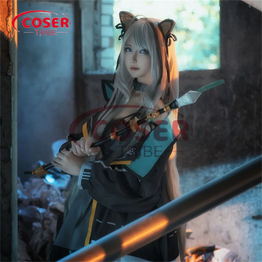 COSER-TRIBE-Anime-Game-Arknights-Mint-casual-clothes-Halloween-Carnival ...