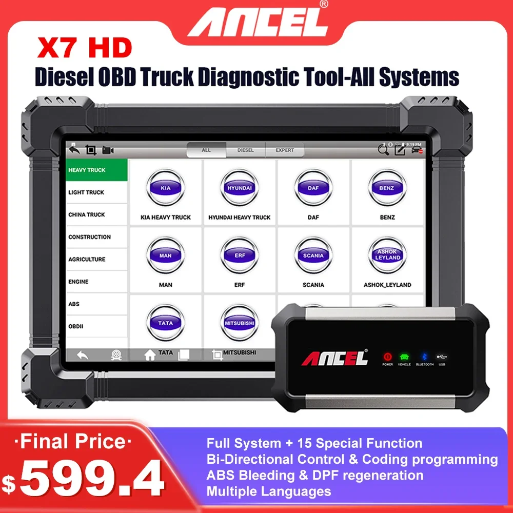 ANCEL-X7-HD-Heavy-Duty-Truck-Diagnostic-Tool-TPMS-D-P-F-Regen-ABS-SAS ...