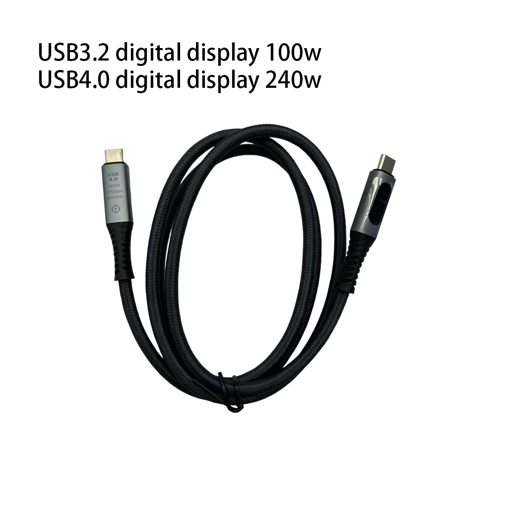 USB4-0-40Gbps-Type-C-to-C-Cable-Fast-Charge-Cable-60Hz-Data-Line ...