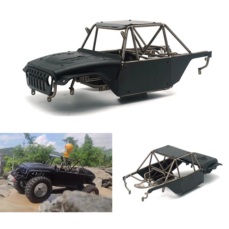 Titanium-Alloy-Tube-Frame-D1RC-Blackhawk-Metal-Body-Shell-VP-Ripper ...