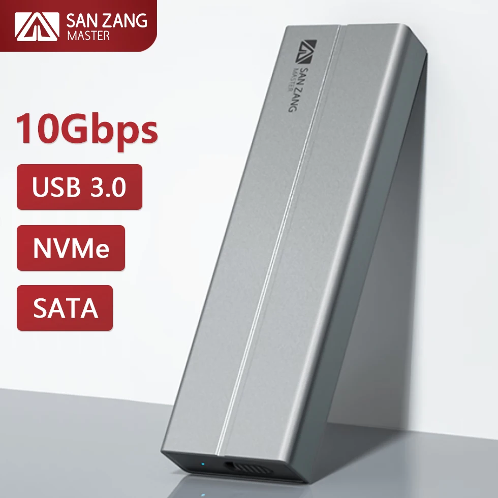 SANZANG-M-2-NVME-NGFF-SATA-SSD-Enclosure-Type-C-USB-3-1-Gen2-M2 ...