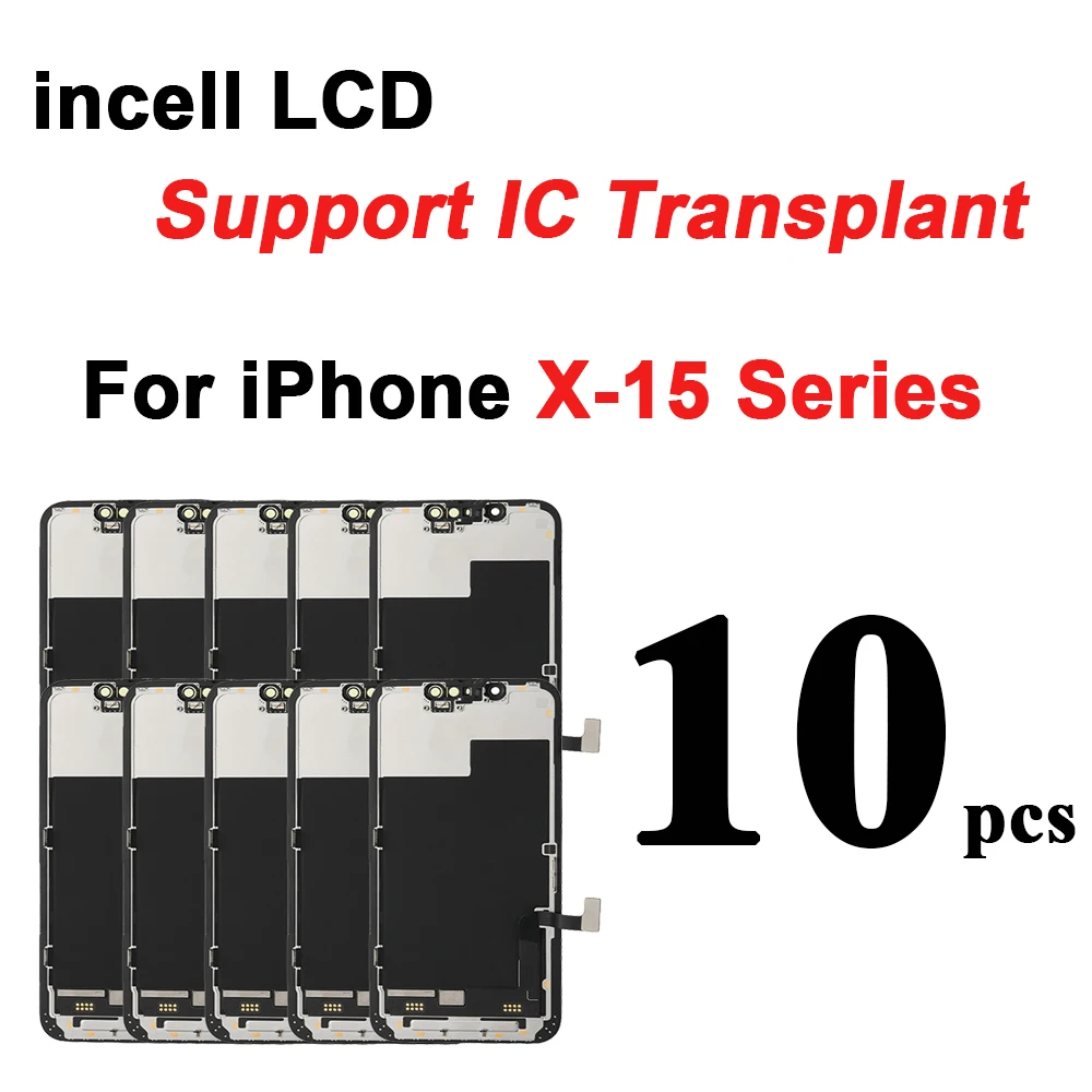 10-Pcs-Incell-LCD-Display-Support-IC-Transplanting-for-iPhone-11-12-13 ...
