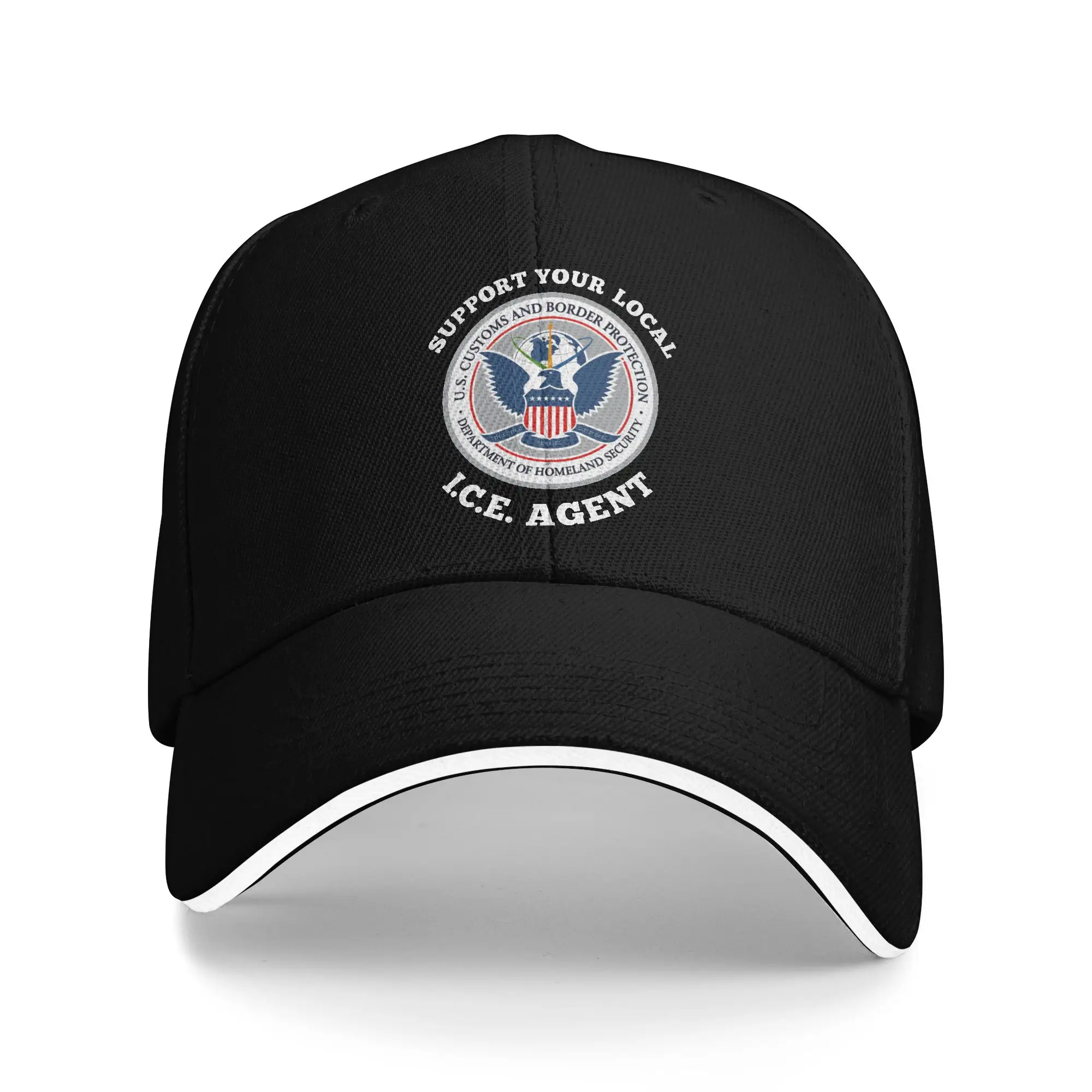 Immigration and Customs Enforcement ICE Baseball Cap Hippie Hot Sale ...