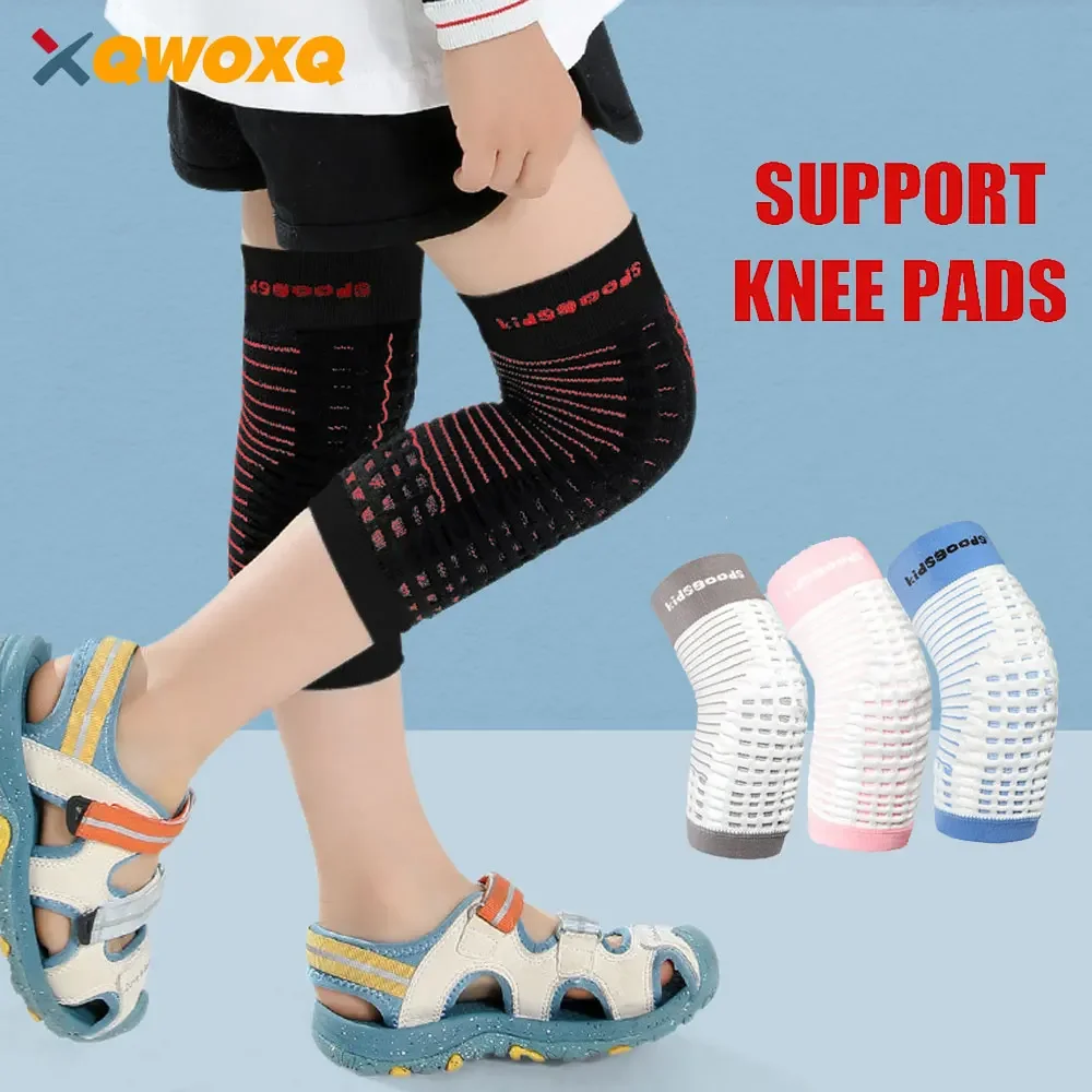 1-Pair-Knitted-Kids-Sports-Knee-Brace-Sleeve-Children-Knee-Support ...