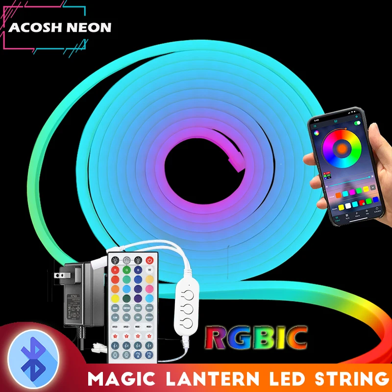 RGBIC-Bluetooth-LED-Neon-Rope-Lights-10m-32-8ft-With-Music-Sync ...