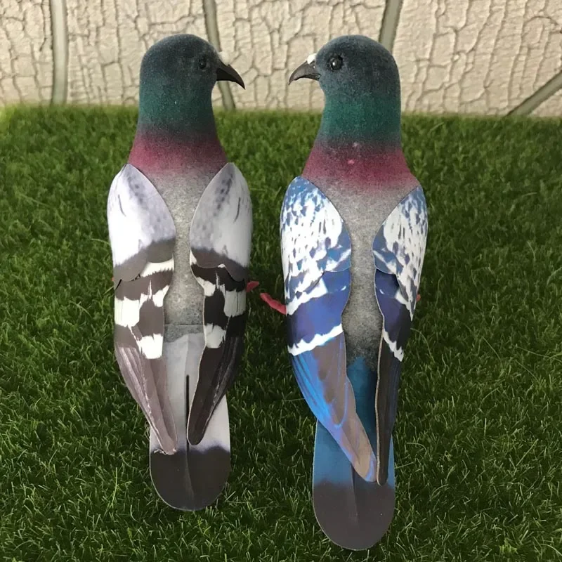 1pcs-Artificial-Foam-feather-Birds-Mini-fake-peacock-Decorative-Doves ...