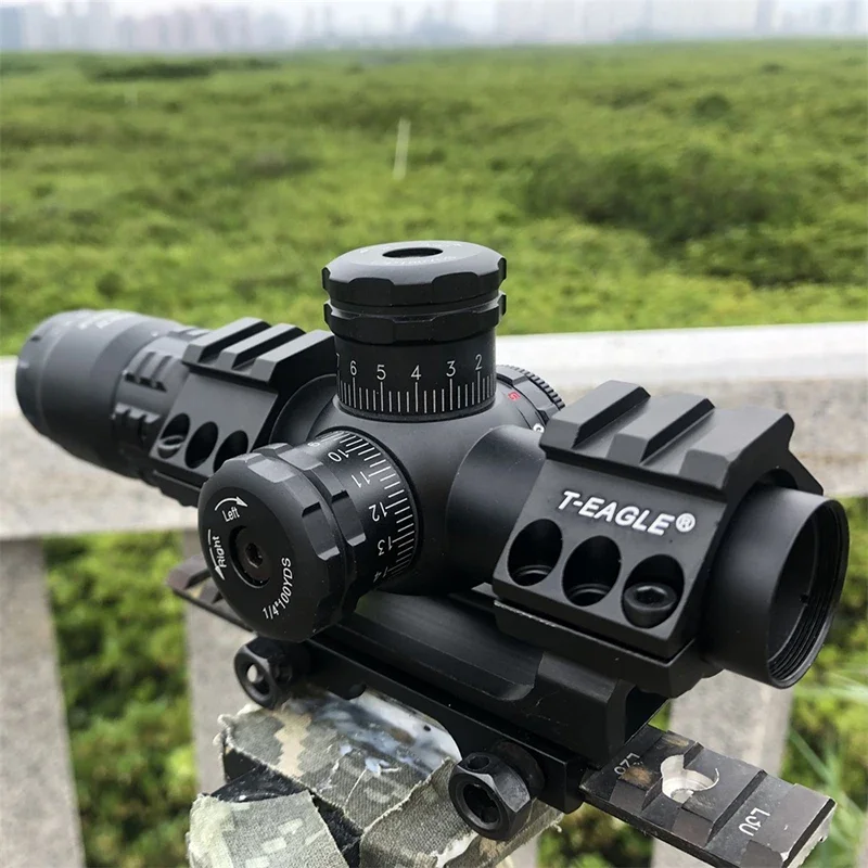 2-8X20IR-Compact-Tactical-Riflescope-Optical-Collimator-Sight-Spotting ...