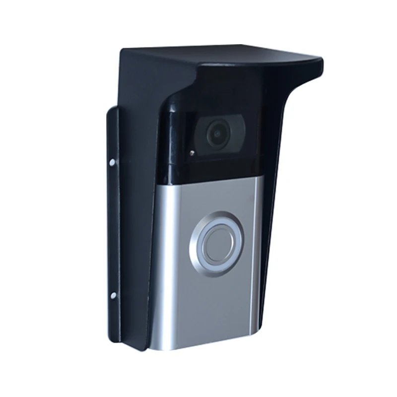 Doorbell-Rain-Cover-Anti-Glare-Ring-Tuya-reolink-Visual-Doorbell-Steel ...