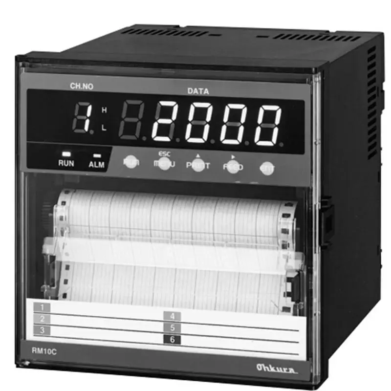 OHKURA CHART RECORDER RM10C z-fold chart paper HZCGA0105EL001 ...