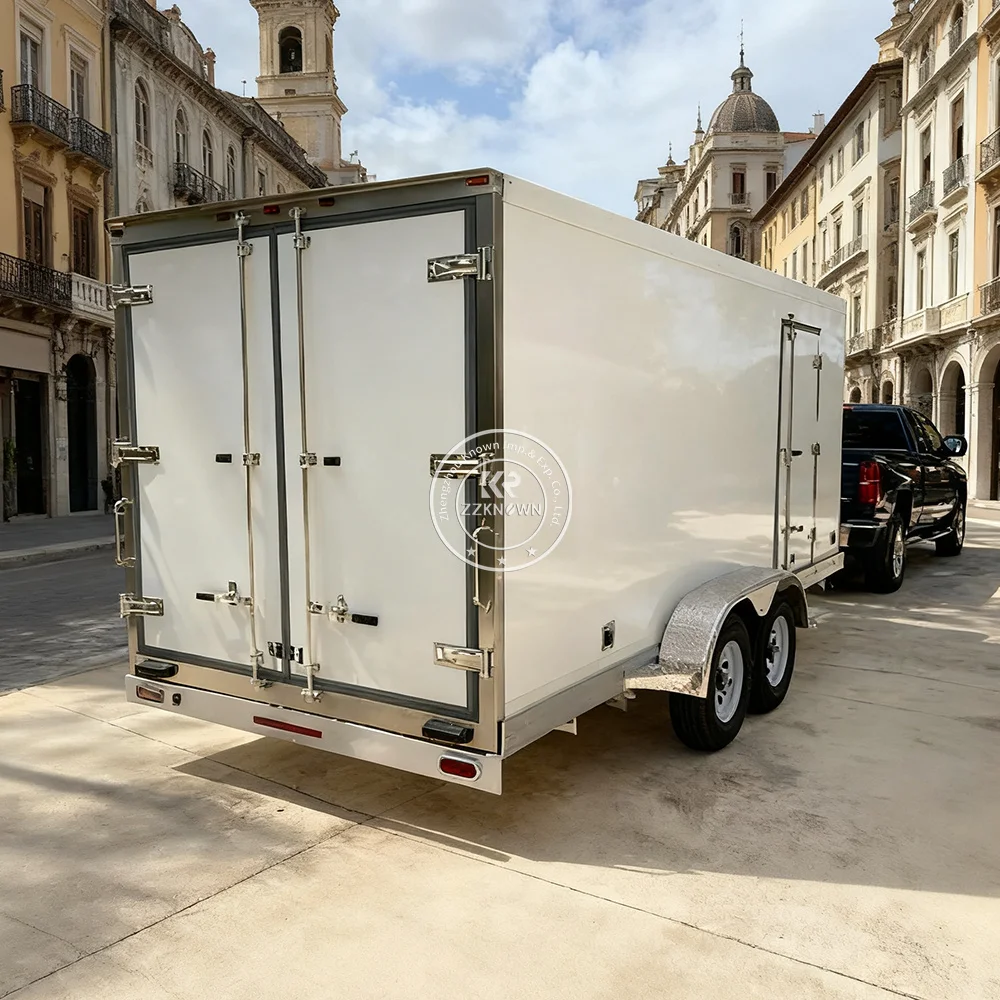 Customizable Europe Standard Refrigerated Trailer for Sale Mobile Cold ...