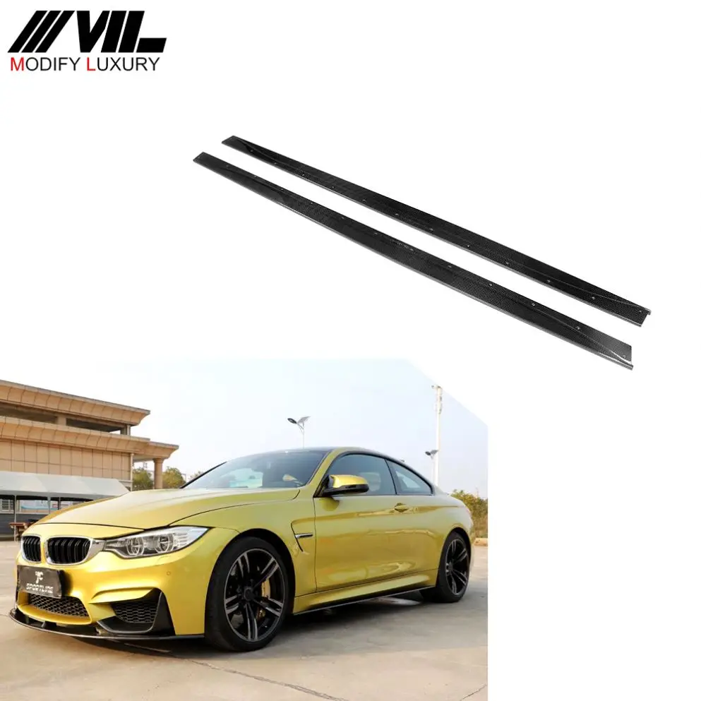 Auto Parts Carbon Fiber F80 M4 F82 Side Skirts for BMW M3| | - AliExpress