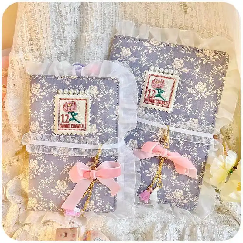 A5/A6 Lace Notebook 160 Pages Agenda 2024 Notebooks For Writing Weekly ...