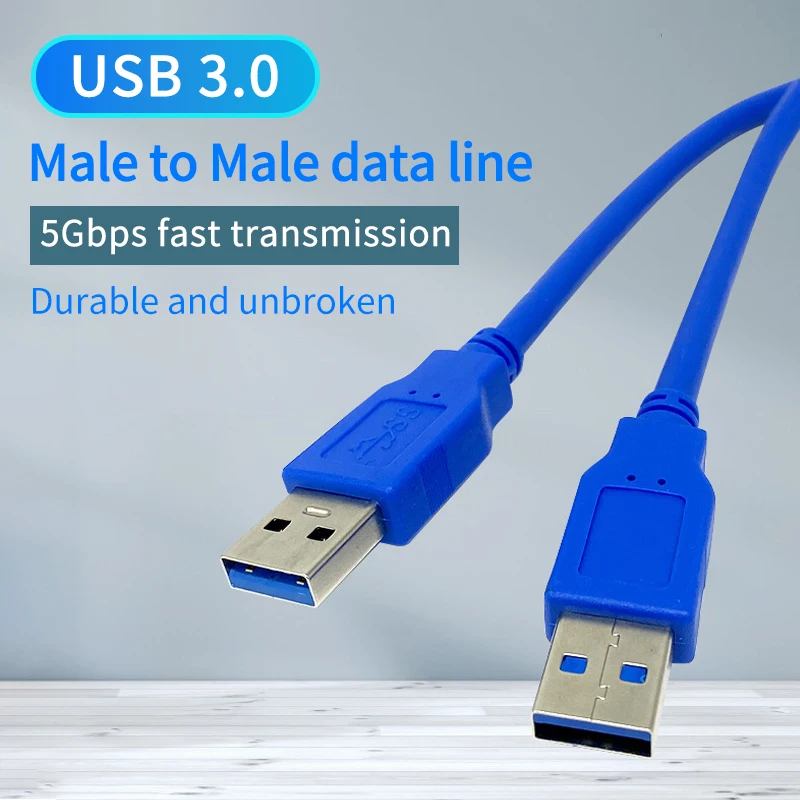Double-Headed-USB-3-0-Data-Cable-Double-Male-To-Male-USB-A-TO-A ...