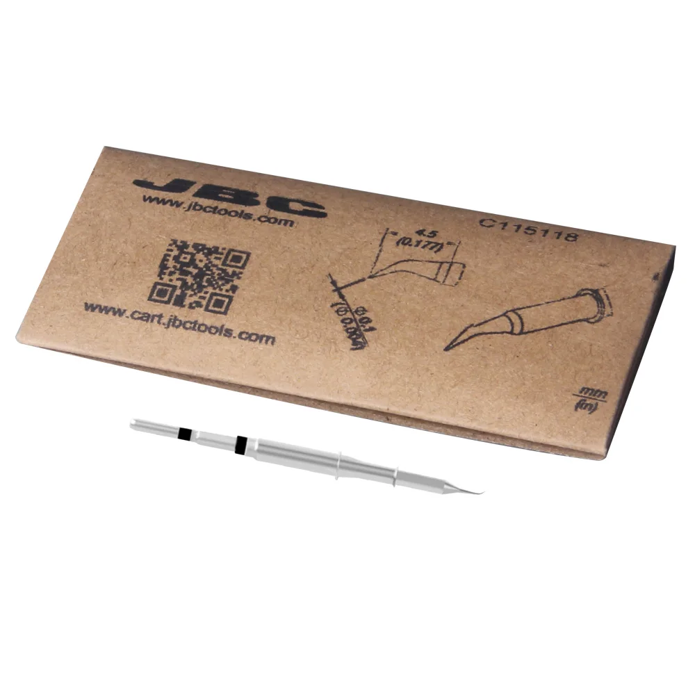 Punta cautin profesional serie C115 punta curva JBC IS - Electronica y ...