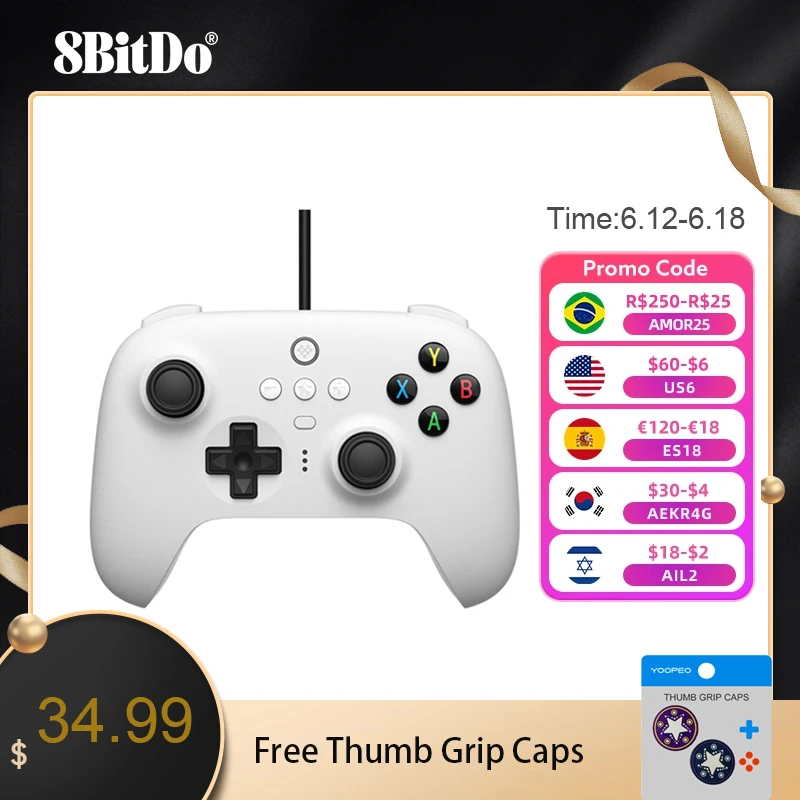 8bitdo Ultimate Bluetooth Controller Review | 8bitdo Ultimate Wired ...