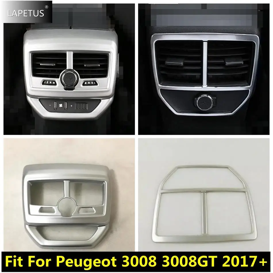 Armrest-Box-Rear-Air-Condition-AC-Vent-Outlet-Frame-Cover-Trim-For ...