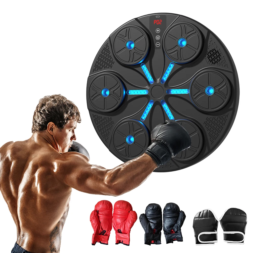 Smart-Bluetooth-compat-vel-com-m-quina-de-boxe-com-luvas-para-casa-e ...