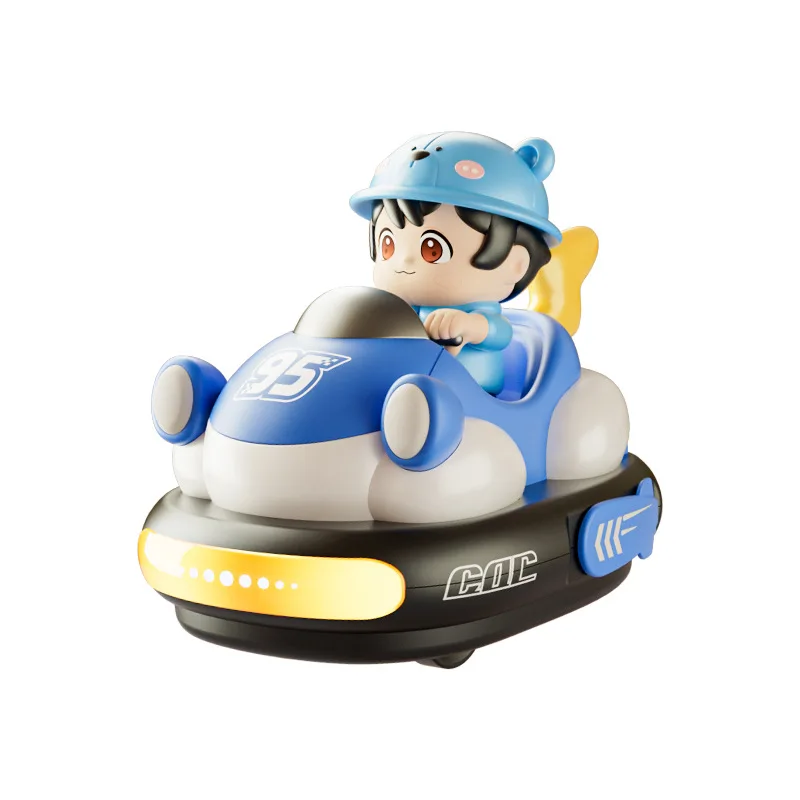 Kids-cartoon-remote-control-bumper-car-drift-mini-catapult-kart-pair ...