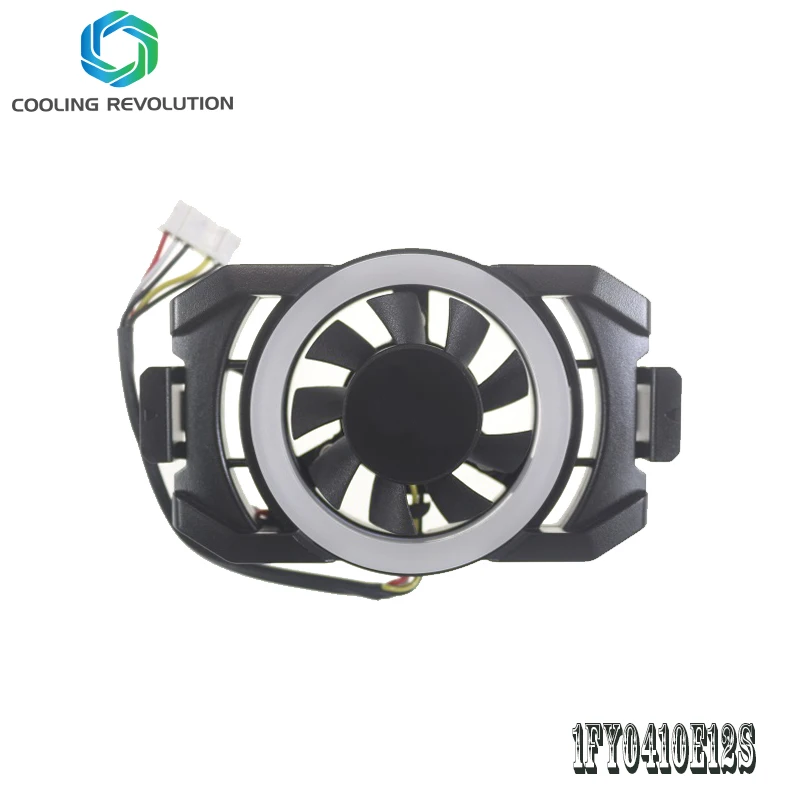 RGB Backplane Fan 1FY04010E12S DC12V 6Pin For ZOTAC RTX 3080 Ti 3080 RGB Backplane Fan 1FY04010E12S DC12V 6Pin For ZOTAC RTX 3080 Ti 3080